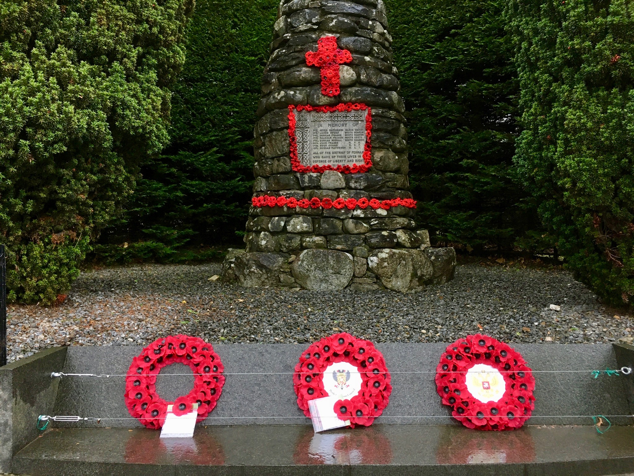 Fearnan Marks Remembrance Day | Fearnan Village Association